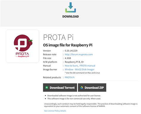 Raspberry Pi B And B Boot Sd Card For Prota Os Html5 Ui