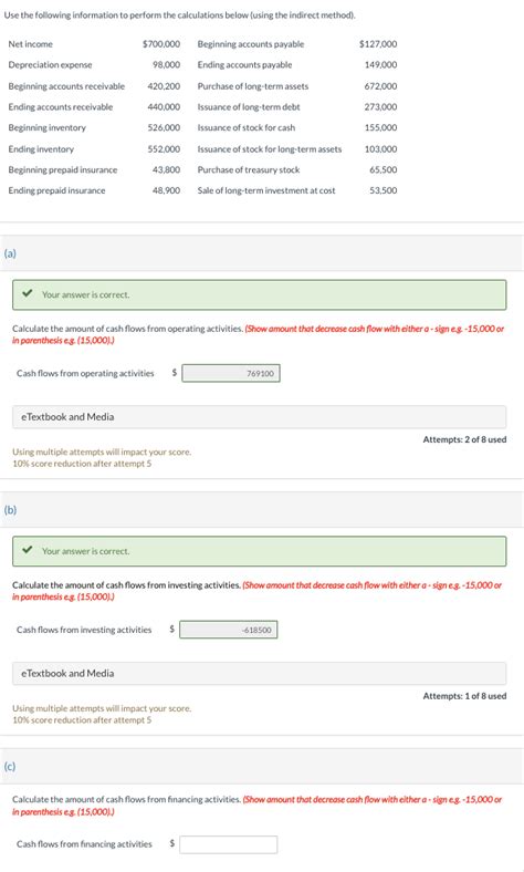 Solved Use The Following Information To Perform The Chegg