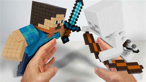 Steve And Alex Vs Skeletons Minecraft Animation Magnetic Games