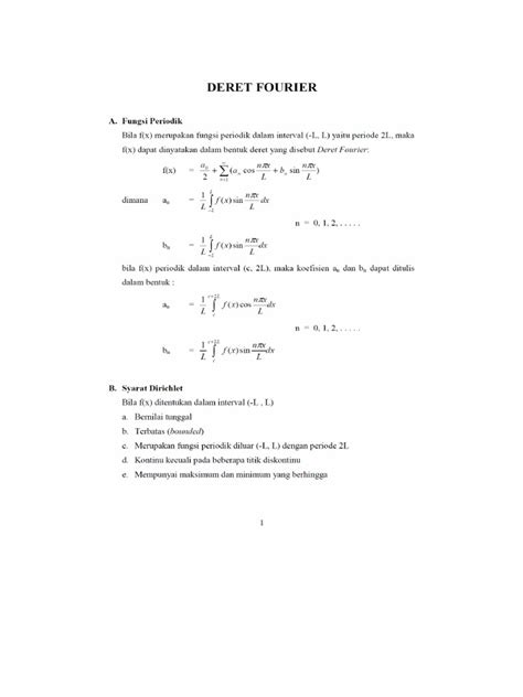 Deret - Fourier - Dan - Transformasi - Fourier - Docx Filename UTF-8''deret Fourier Dan ...