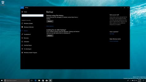 Microsoft May Be Killing File History With The Windows 10 Fall Creators Update Windows Central