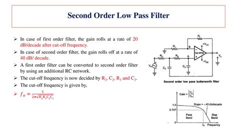 Operational Amplifiers And Linear Ics 18ee46 Module 2 Active Filters Ppt Download