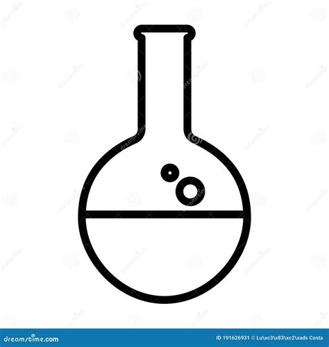 Lab Flask Icon Stock Illustration Illustration Of Medicine
