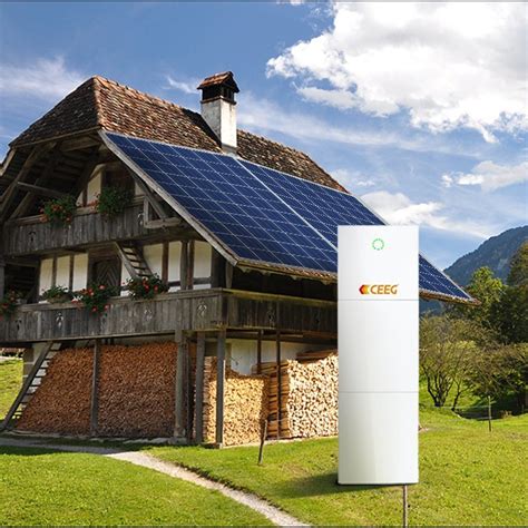 Ceeg Single Phase Energy Storage System 5kwh 5kw Lithium Battery Solar Battery And Solar Energy