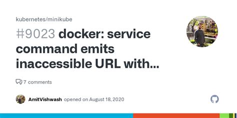 docker service command emits inaccessible url with wsl2 backend