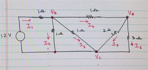 Solved Find The Value Of The Each Node And Each Current Chegg