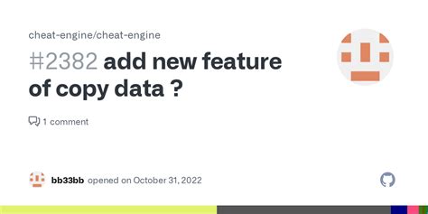 Add New Feature Of Copy Data · Issue 2382 · Cheat Enginecheat