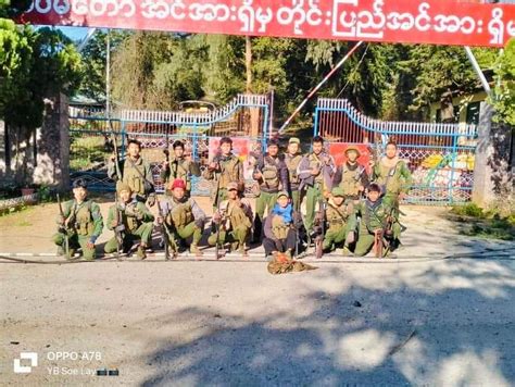 Myanmar Army Base In Hsenwei Captured By Combine Tnla Kndf Pla And Other Allied Forces R