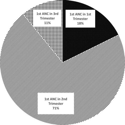 Timing Of The First ANC Contact Percentage Distribution Among Women Download Scientific