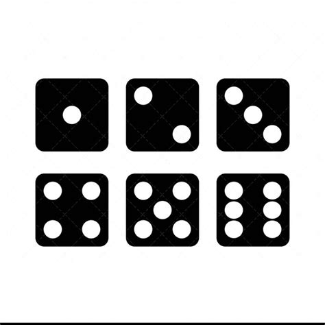 Dice Svg Png Pdf Dice Bundle Dice Clipart Dice Png Inspire Uplift