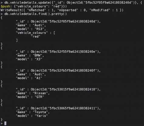 Using Push Pull Operators In Mongodb Bmc Software Blogs