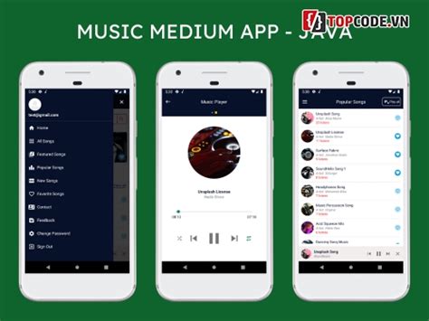 code Đồ án android java Ứng dụng nghe nhạc online admin and users