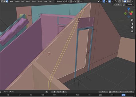does anyone know why my loop cut doesn t go straight up but instead