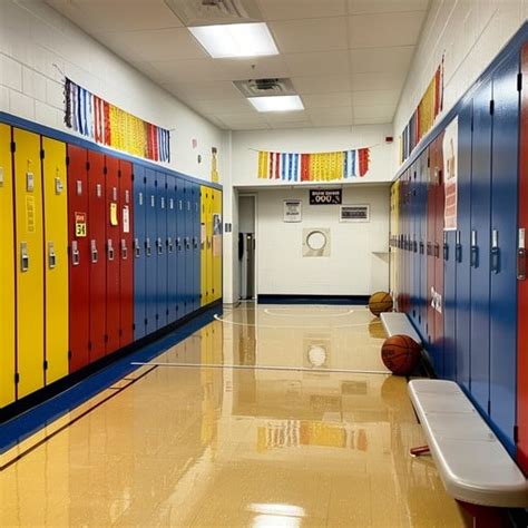 High School Corridor