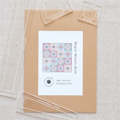 Wagon Wheels Quilt Pattern And Kit Sew And Quilt