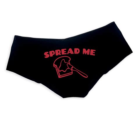 Spread Me Panties Funny Panties Booty Bachelorette Party Bridal Gift Panty Womens Underwear