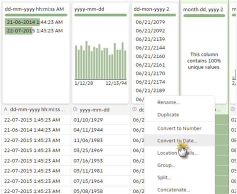Tips To Convert Text Columns To Dates In Oracle Analytics Dataset
