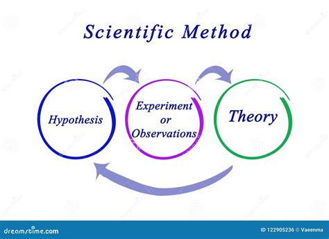 Components Of Scientific Method Stock Illustration Illustration Of Test Three
