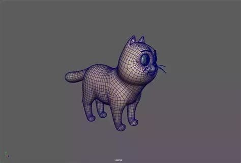 Rigged Stylized Cat 3d Model Rigged Cgtrader