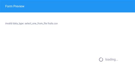 Documentation For Selectonefromfile Form Building Kobotoolbox