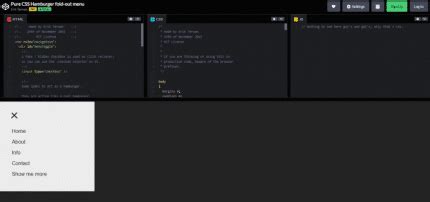 Top CSS Collapsible Menus Examples WebTopic