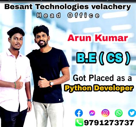 Besant Technologies Velachery On Linkedin Placed Html5 Css3 Bootstrap Javascript Angular