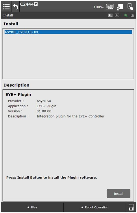 plugin installation — eye fanuc crx plugin 1 0 0 documentation