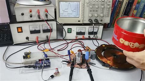 Simple Induction Heater Control By Using Arduino Uno Youtube