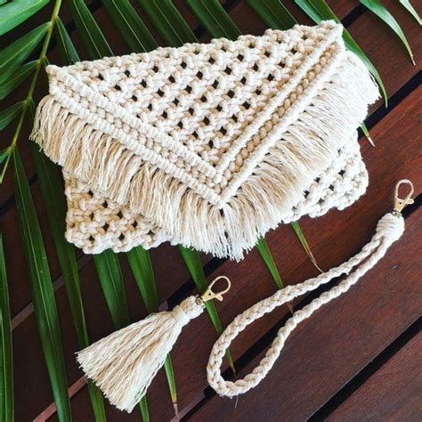 Diy Macrame Clutch Purse Step By Step Artofit
