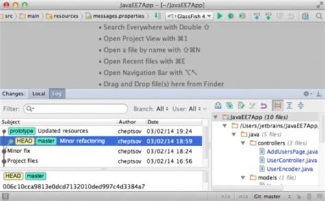 intellij idea user guide fundamentals of working with version control