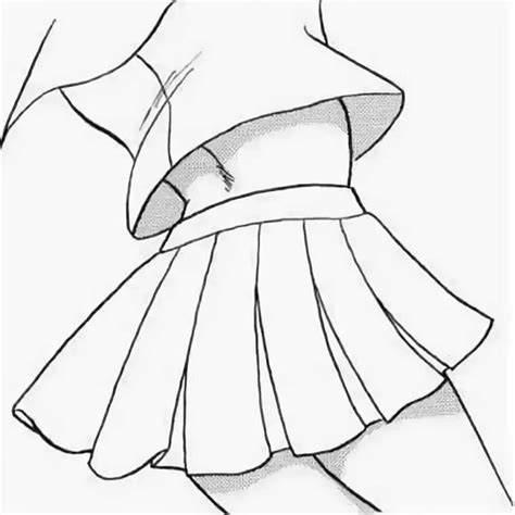 Рисунки одежды карандашом для срисовки Большая коллекция фото