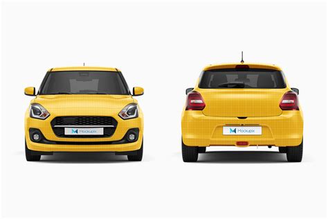 Suzuki Swift Car Mockup Behance