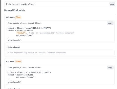 Simpler Chatbot Component Api · Issue 3510 · Gradio App Gradio · Github