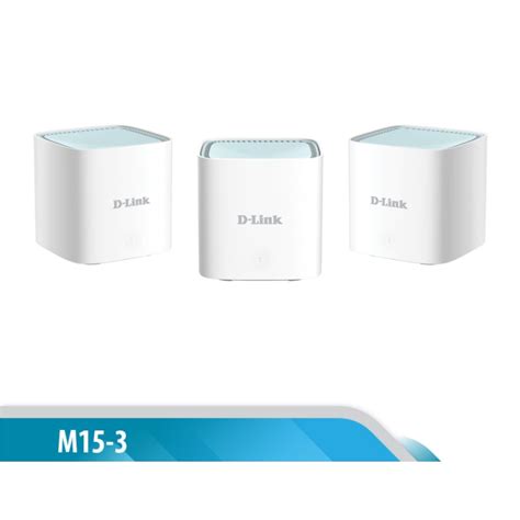 Jual D Link M15 Ax1500 Eagle Pro Wifi 6 Wireless Mesh Router 3 Pack Shopee Indonesia