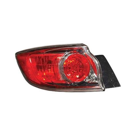 2010 2013 Mazda 3 Hatchback Lh Left Driver Side Tail Light Oem Shiny