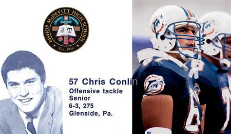 History With Chuck Chris Conlin Bishop Mcdevitts All American Nfl