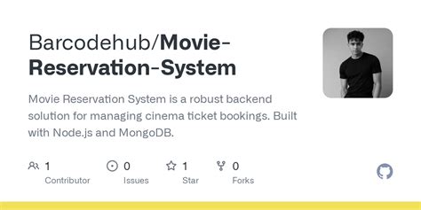 Github Barcodehubmovie Reservation System Movie Reservation System