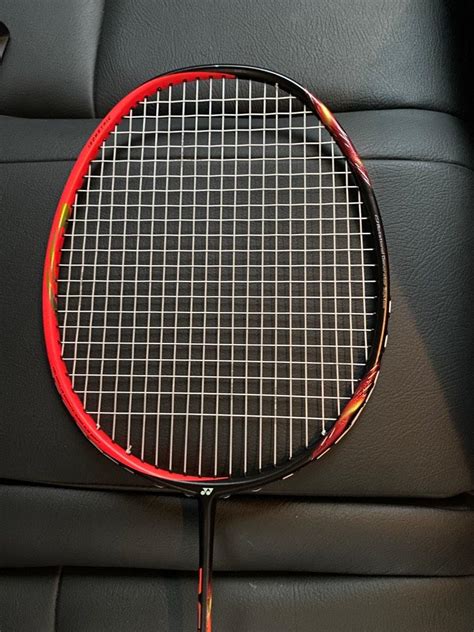 Yonex Astrox 77 Red 4u Sports Equipment Sports And Games Racket And Ball