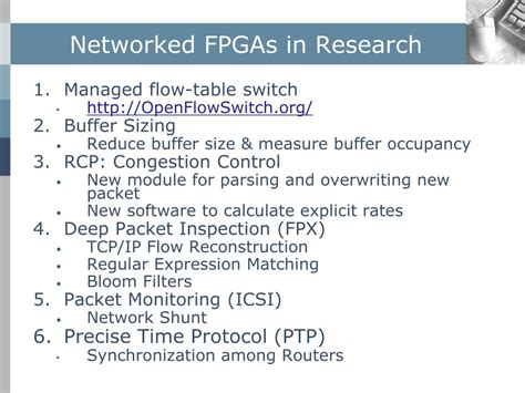 ppt netfpga reusable router architecture for experimental research