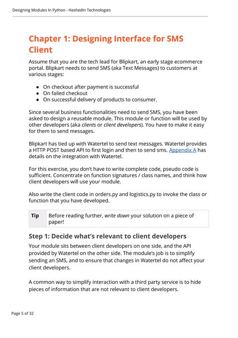 designing modules in python pdf