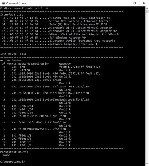 Ipv6 Windows Command Line Examples Cellstream Inc