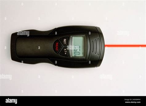 Ultrasonic Tape Measure This Device Sends And Recieves Ultrasound When Pointed At A Surface Or
