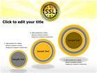 Professional SSL Encryption Safety Editable PowerPoint Template