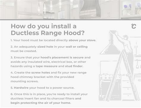 How To Install A Ductless Range Hood Step By Step DIY Guide