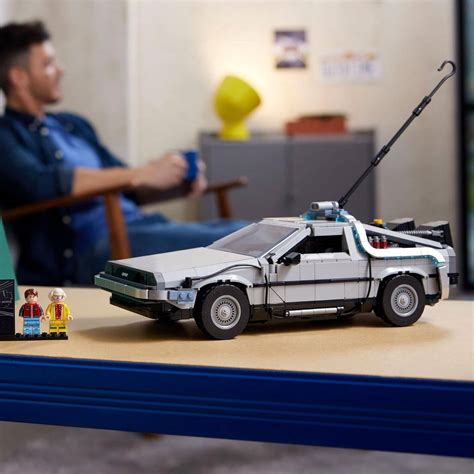 Lego Icons Back To The Future Time Machine 10300 Model Car Building