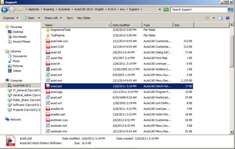 Missing Hatch Patterns Cad Forum Discussion En