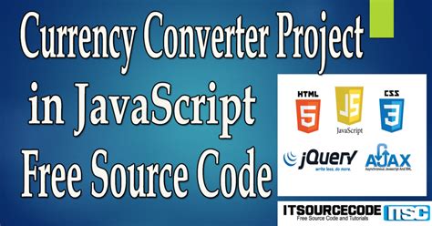 Currency Converter Source Code In Javascript Free Download