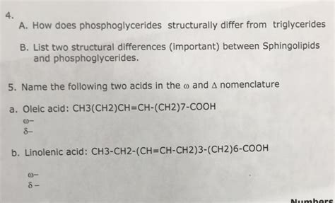 Solved 2 Consider The Figure Below To Produce A Cephalin