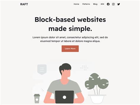 Raft A New Multipurpose Block Theme For Wordpress Wp Tavern