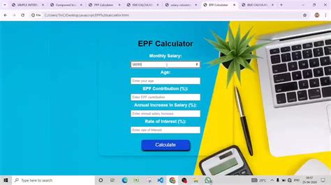 Manoj Kumar M On Linkedin Javascript Epfcalculator Learningjourney Credosystemz Html Html5…